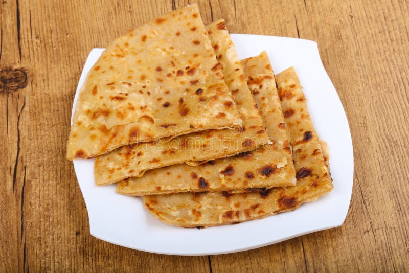 Indian Bread or Roti Telur with Curry Sauce Stock Photo - Image of ...