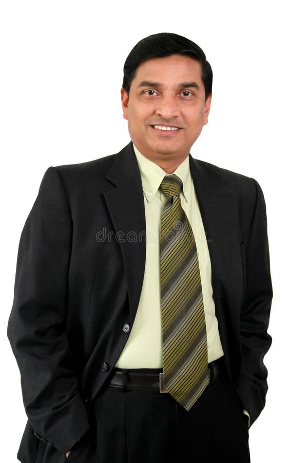 Indian Business Man Smiling. Stock Photo - Image of idea, model: 3582030