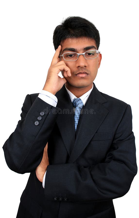 Indian Business Man Thinking Pose Stock Photos - Free & Royalty-Free ...