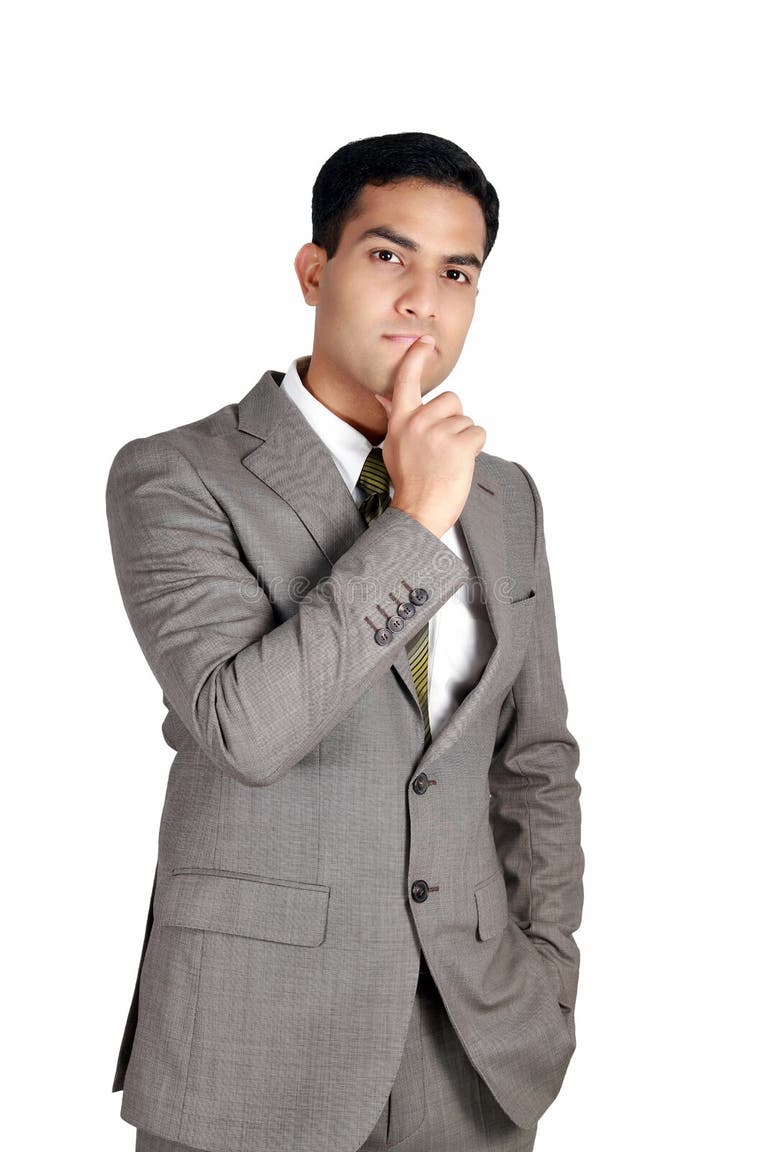 Indian Business Man Thinking Pose Stock Photos - Free & Royalty-Free ...