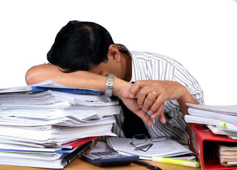 Indian Business Man at Work. Stock Image - Image of alone, desk: 5068773