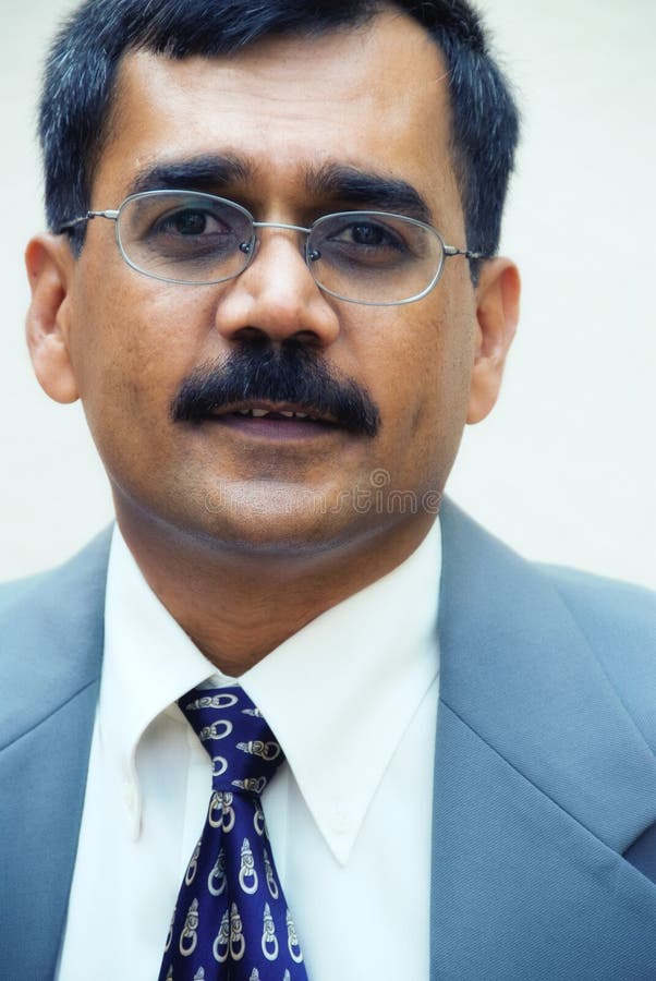 Indian businessman stock photo. Image of mature, portrait - 12049608