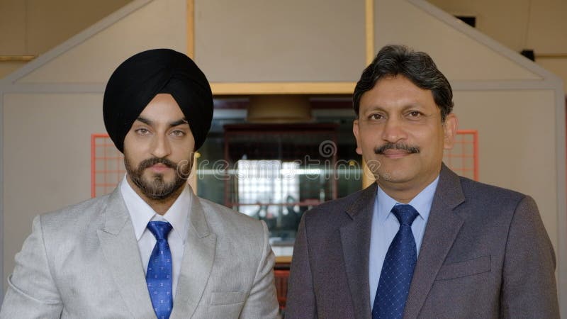 Indian Businessmen in the Office Stock Image - Image of work ...