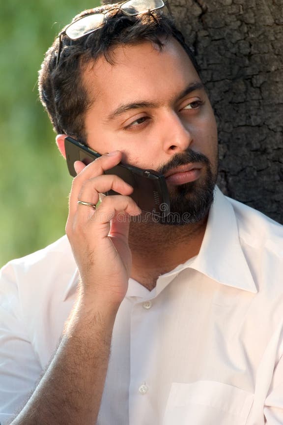 Indian calling stock image. Image of phone, person, mobile - 979477