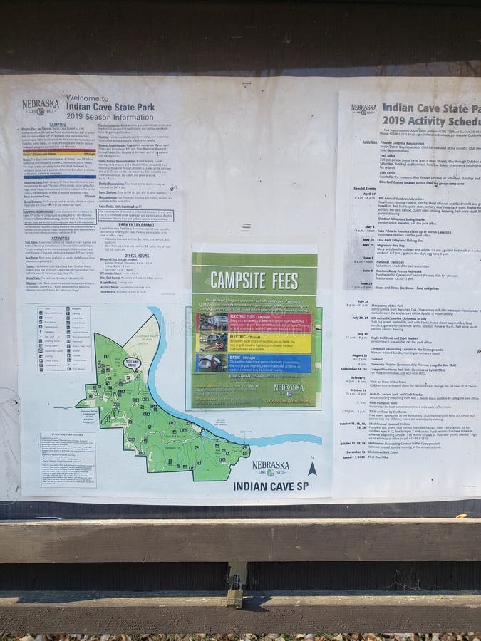 Indian Cave State Park editorial stock image. Image of nebraska - 165890374