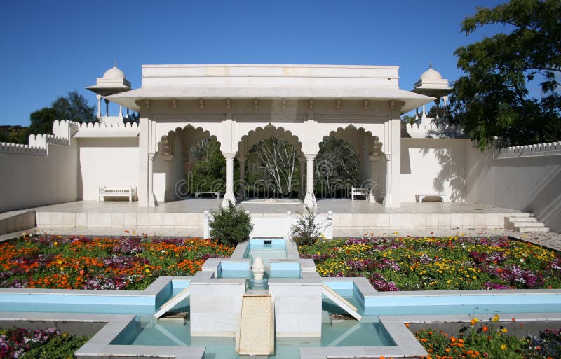 Indian Char Bagh Garden Hamilton New Zealand Stock Image - Image of ...