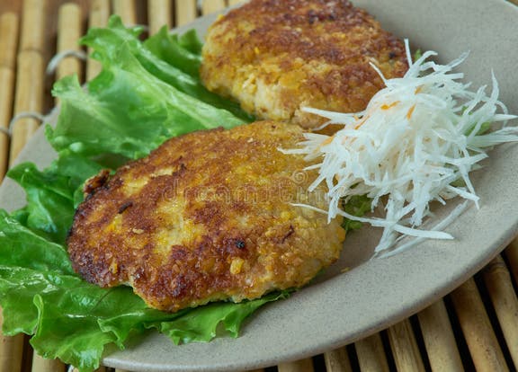 Indian chicken cutlets stock photo. Image of cutlets - 89121612