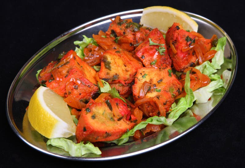 Indian Chicken Tikka stock image. Image of appetiser - 13459879