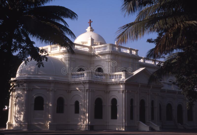 Indian church stock image. Image of arch, architecture - 12759503
