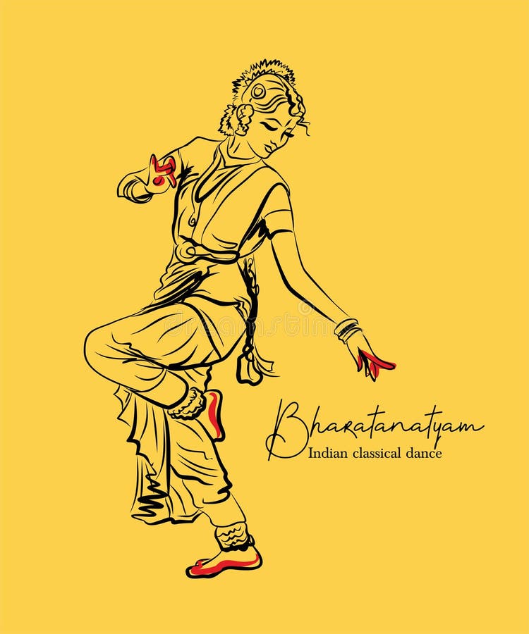 Indian Classical Dance Stock Illustrations 1140 Indian Classical