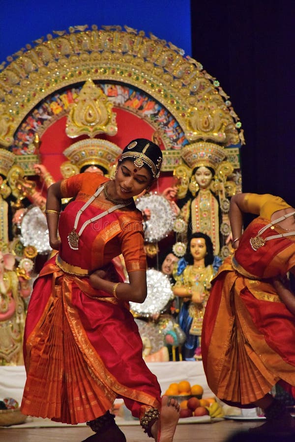 Indian Classical Dance Performance Editorial Photography - Image of ...