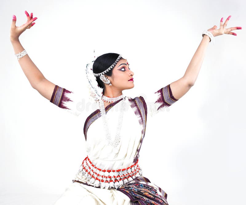 Indian Classical Female Dancer Stock Photo - Image of artistic, dress ...