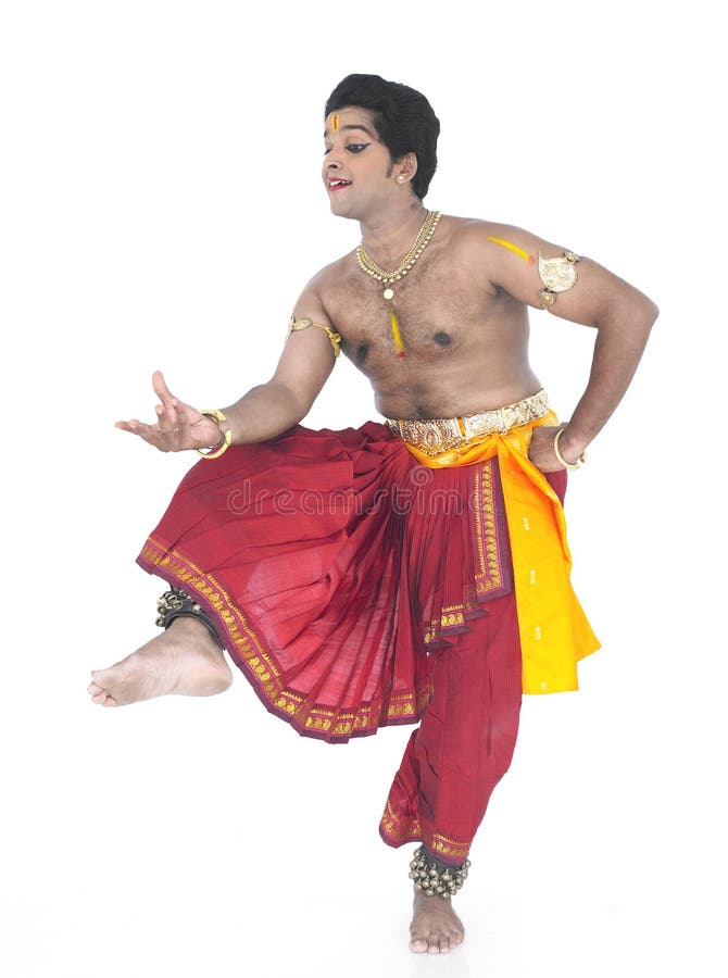 Indian Classical Male Dancer Stock Photo - Image of classic, classical ...