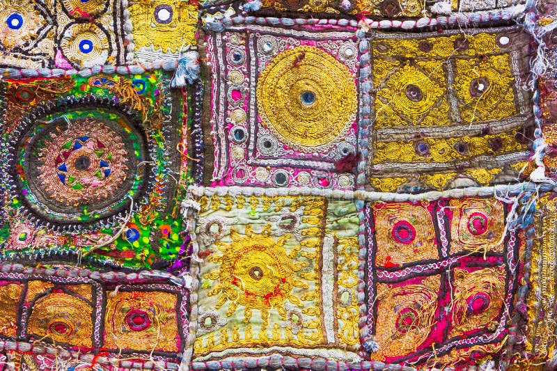 Indian cloth stock photo. Image of quilt, purple, haberdashery - 47790998