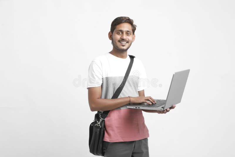 809 Indian Student Studying Laptop Classroom Stock Photos - Free ...