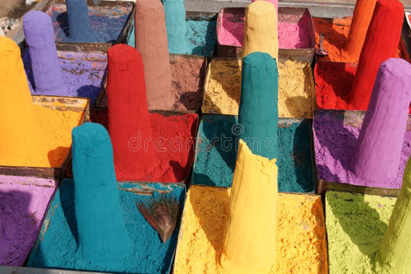 Indian Color stock image. Image of colored, rajasthan - 7106611