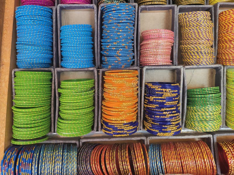 Indian Colorful Bangles Design Stock Photo - Image of multicolor ...