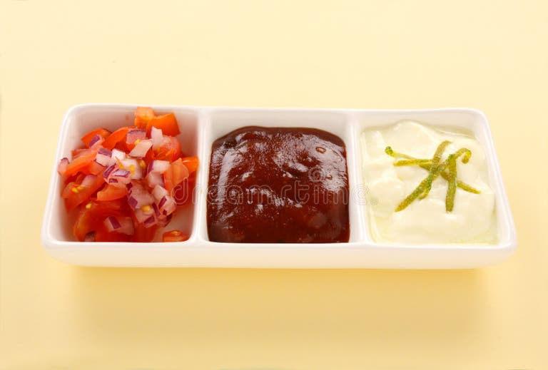 Indian Condiments stock image. Image of food, flavor - 18358517