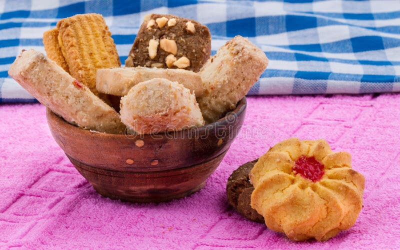 Indian Cookies stock image. Image of crunchy, eating - 50286601