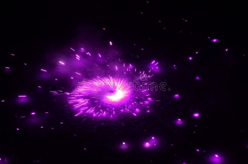 Indian Cracker Ground Chakkar Stock Photo - Image of ground, chakkar ...