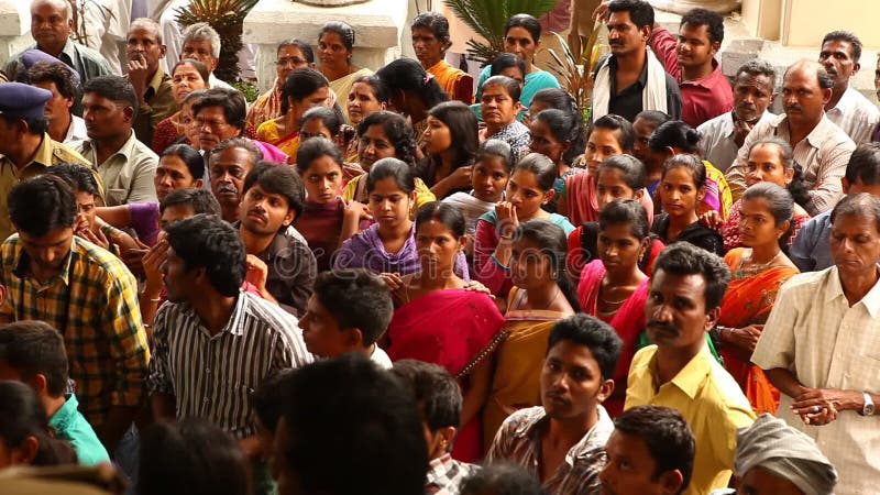 Indian Crowd Strike at Hospital Stock Video - Video of angry, channel ...