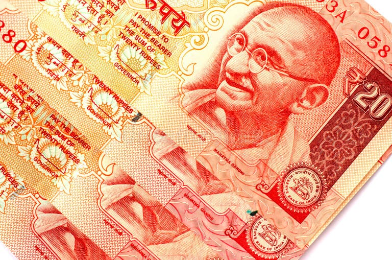 Indian currency stock photo. Image of gandhi, notes, color - 32960222