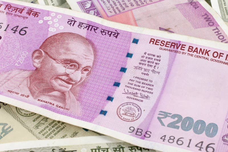 Indian Money, Indian Currency, New Notes Stock Photo - Image of ...