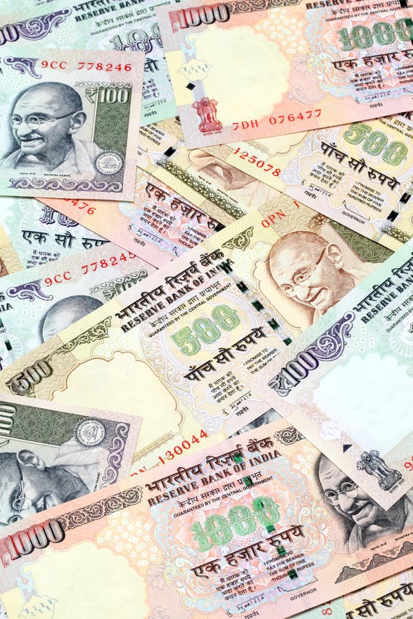Indian currency notes stock photo. Image of cash, banknotes - 9583804