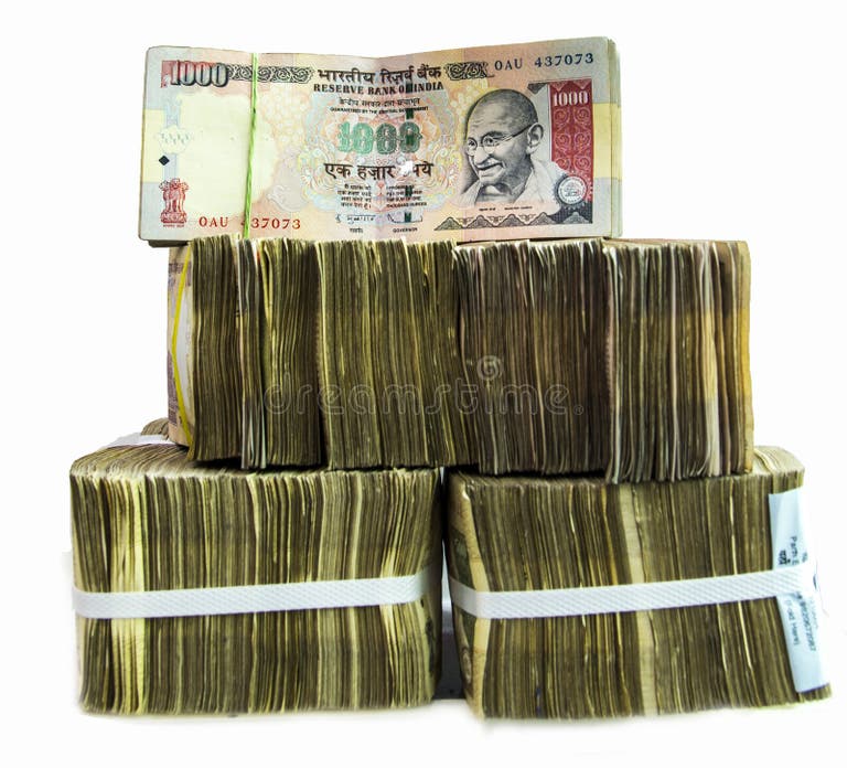 Indian Currency Notes Bundles Stock Photos - Free & Royalty-Free Stock ...