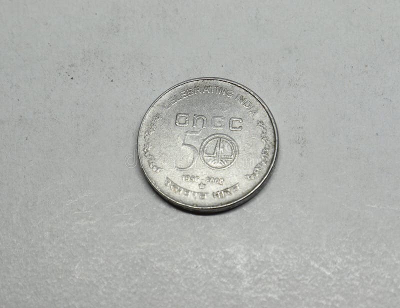 Indian Currency, ONGC, Five Rupees Coin, Indian Currency, Money, Old ...