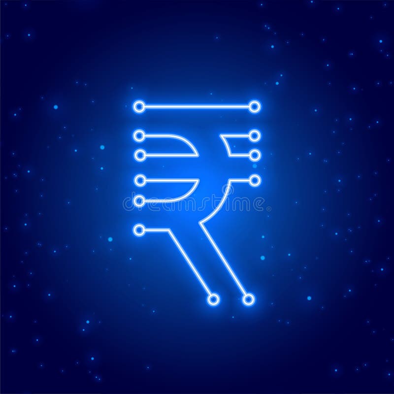 Indian Currency Rupees Symbol Stock Illustration - Illustration of ...