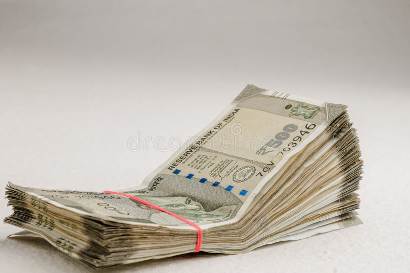 Indian currency rupees stock photo. Image of exchange - 288847228