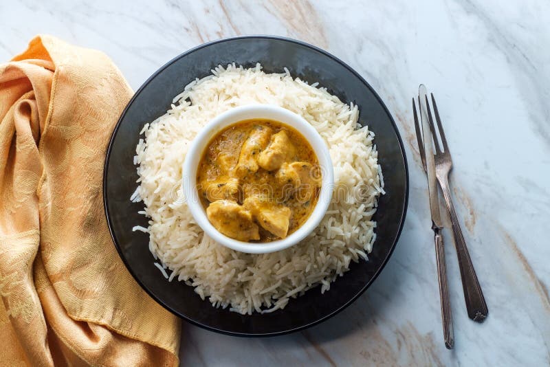 Indian Curry Chicken Korma stock photo. Image of korma - 174494002