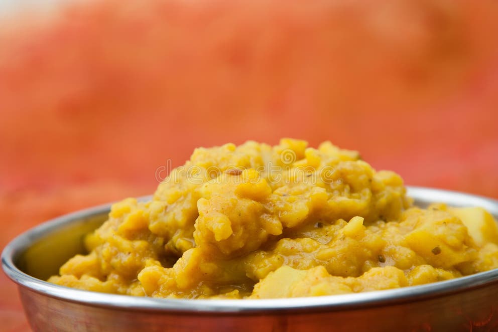 Indian Dal stock image. Image of dhal, seeds, dish, cauliflower - 17608211