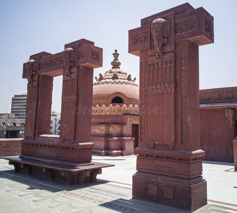 Columns with decorations stock image. Image of palace - 264724765