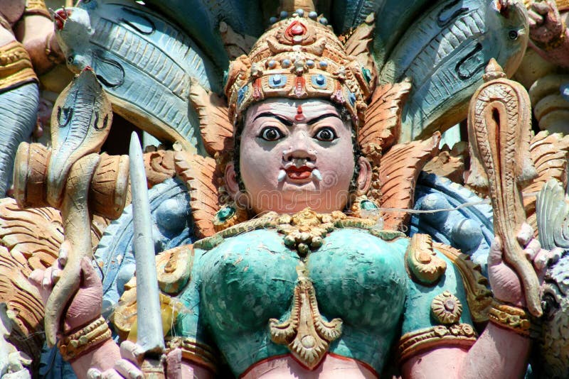 Indian deity sculpture stock photo. Image of background - 26204132