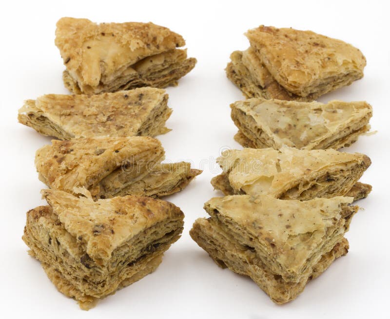 Puff samosa stock photo. Image of nimko, salted, mixture - 104359126