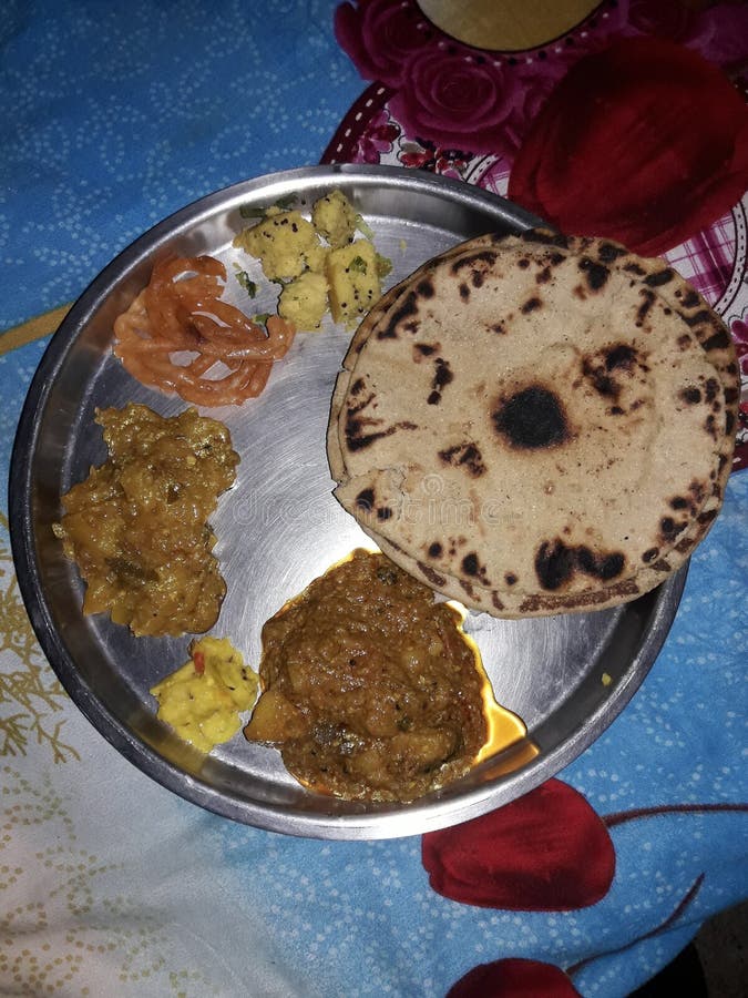 Indian dinner dish stock image. Image of dessert, spices - 165095283