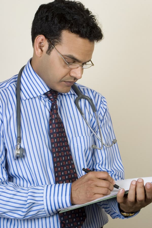 313 Indian Doctor Writing Prescription Stock Photos - Free & Royalty ...