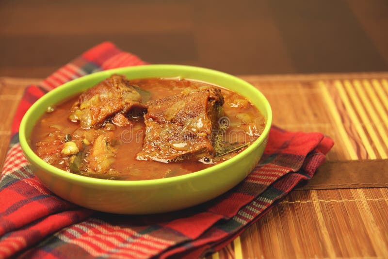 Indian Dried Fish Curry stock image. Image of dish, delicacy - 101327181