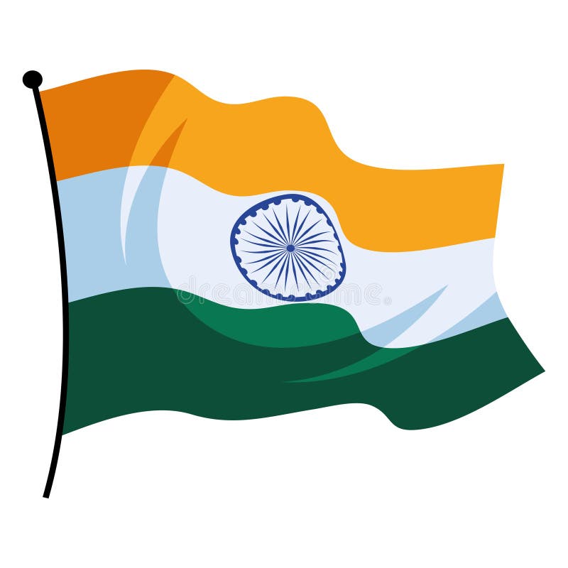 Indian elections flag stock vector. Illustration of politics - 307933434