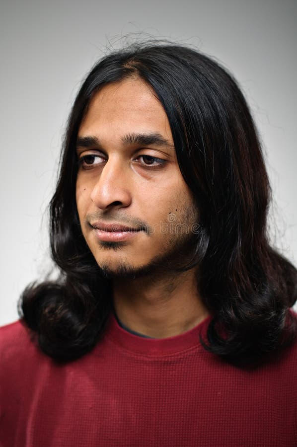 Indian Ethnic Man in Profile Stock Photo - Image of human, color: 31157714