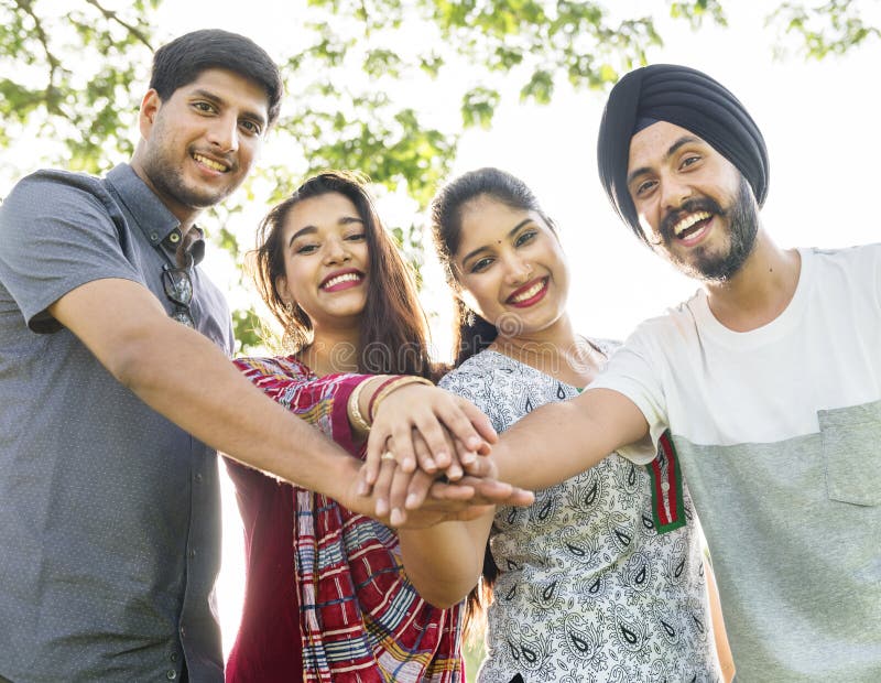Indian Ethnicity Community Casual Cheerful Concept Stock Image - Image ...