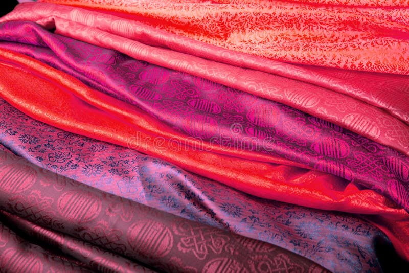 Indian fabric stock image. Image of indian, cloth, colored - 16585431