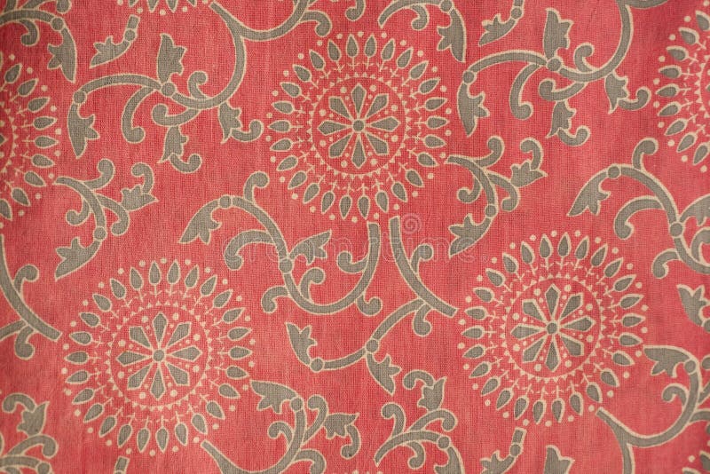 Traditional Indian Fabric Design Stock Image - Image of design, pattern ...