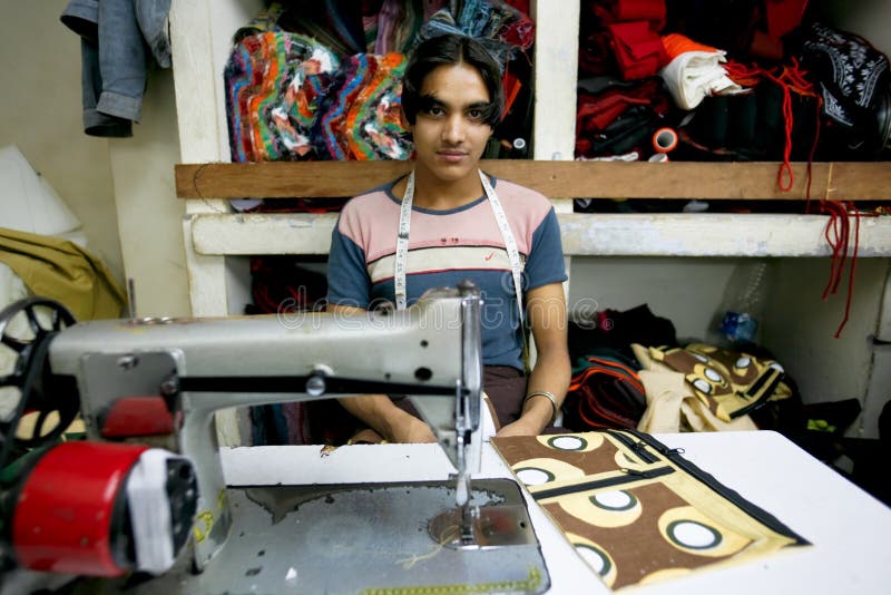 Indian factory editorial stock photo. Image of fabric - 14014193