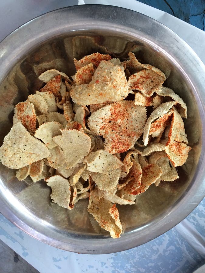 Indian Fast Food Chaumin in the Plate of Restaurant Stock Photo - Image ...