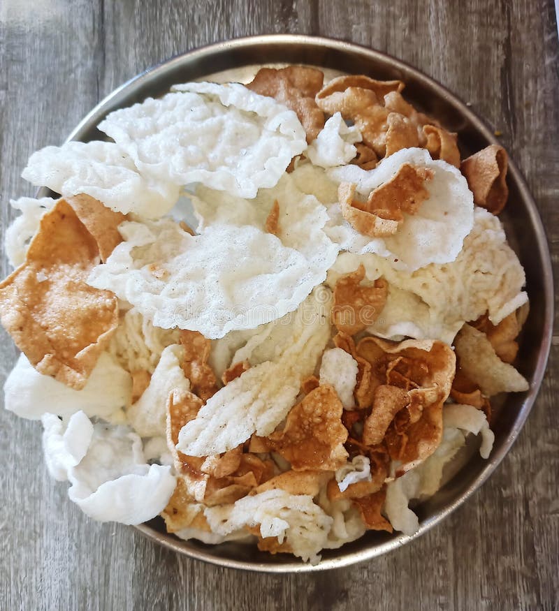 Indian Fastfood Crispy Papad and Kurdai Stock Image - Image of fastfood ...