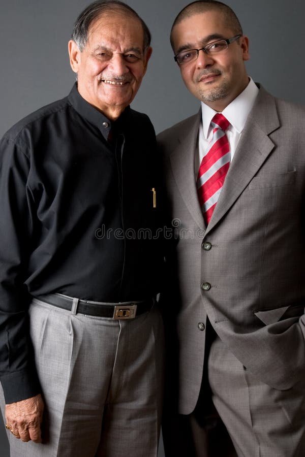 Indian Father and Son stock image. Image of asian, businessman - 6218389