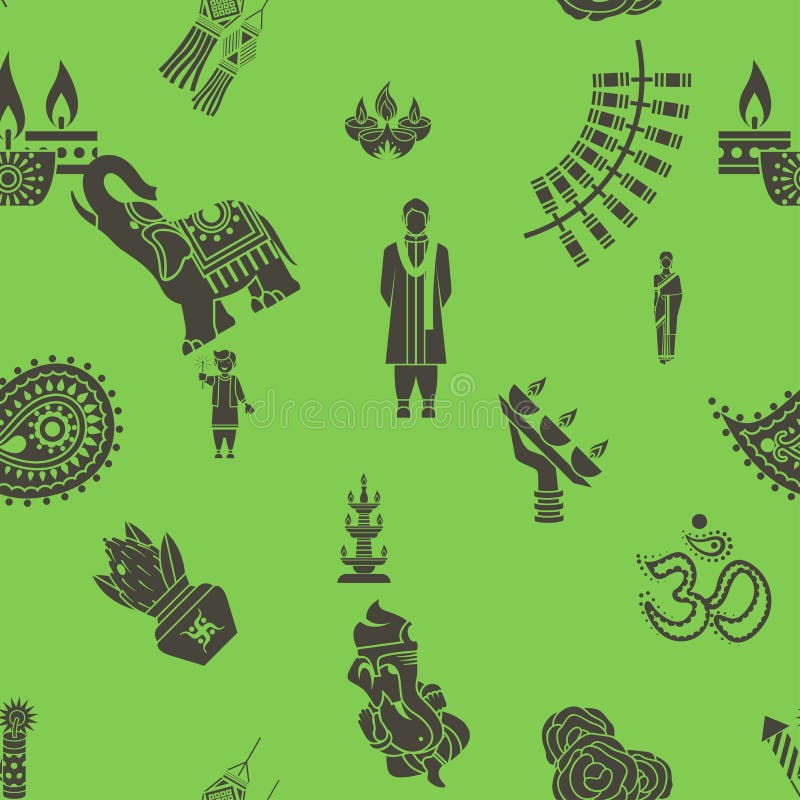 Indian Festival Background stock vector. Illustration of ganesha - 61915822